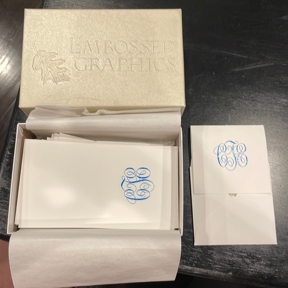 Office | Embossed Graphics Cte Monogrammed Gift Tags | Poshmark